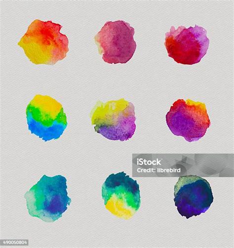 워터컬러 Strokes 0명에 대한 스톡 벡터 아트 및 기타 이미지 0명 2015년 노랑 Istock