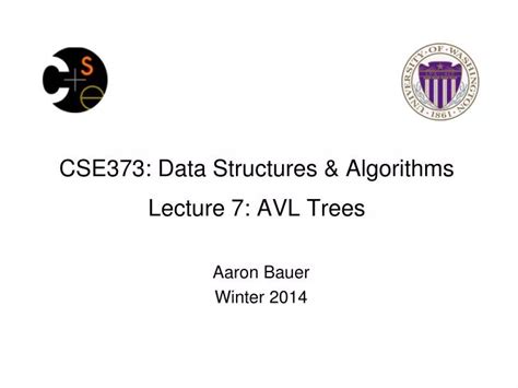 Ppt Cse373 Data Structures And Algorithms Lecture 7 Avl Trees