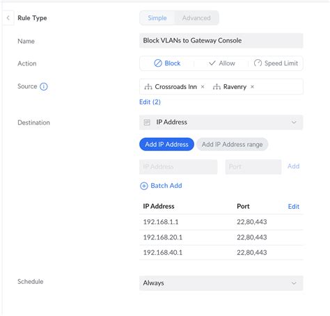 Simple 3 Vlan Home Setup Help With Traffic Rules Rubiquiti