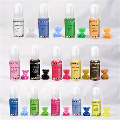 ᐉ Набір рідких пігментів ювелірних для епоксидної смоли 20 шт • Краща ціна в Києві Україні