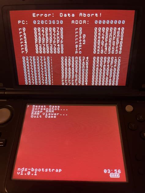 twilight menu error data abort on zelda phantom hourglass r 3dspiracy