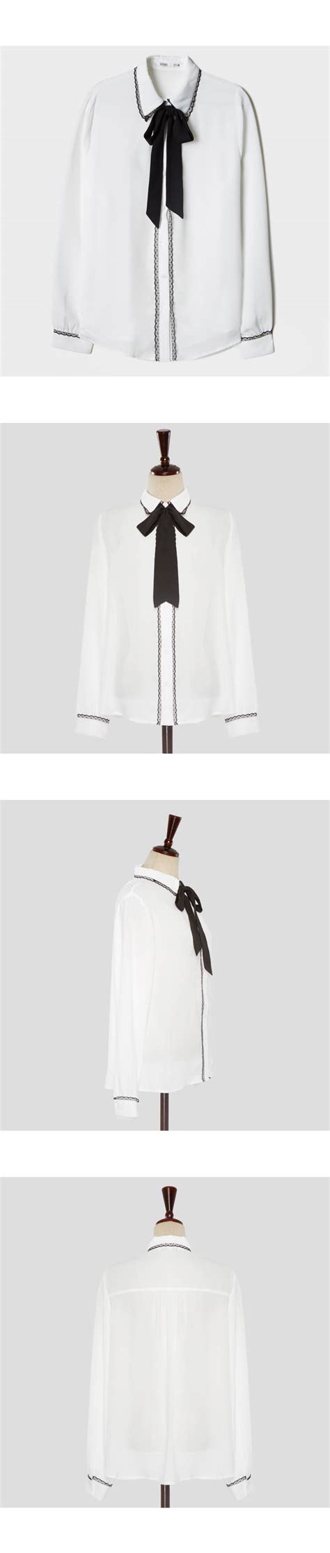 흰 블라우스검정레이스리본엔 무슨 하의가 어울릴까 인스티즈instiz 일상 카테고리