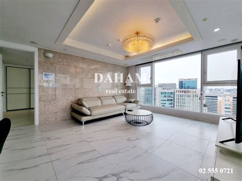 청담동 아파트 단기임대 33평형 3룸 2화 최고급 인테리어 풀옵션 월세 청담자이