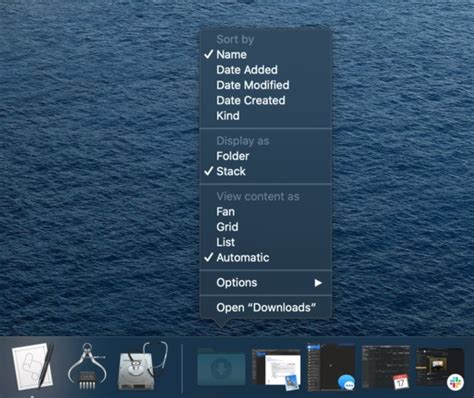 How To Set Up And Use Dock Stacks On A Mac Tutorial Guide