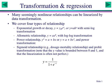 Ppt Transformation And Regression Powerpoint Presentation Free Download Id6754069