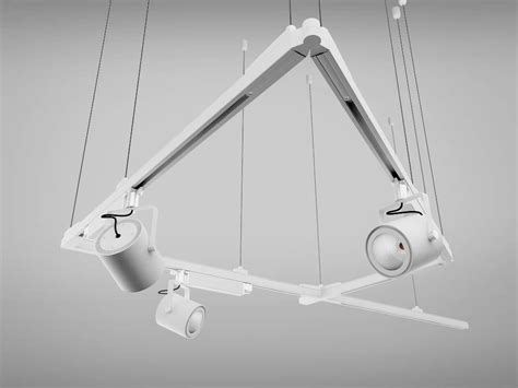 조명 상점 스포트 램프 세트 트랙 시스템 천장 표면 3d 모델 79 Max 3ds Obj Unknown Free3d