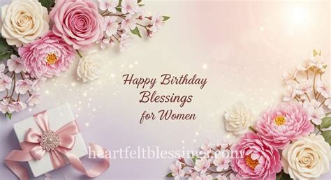 100 Happy Birthday Blessings For Women