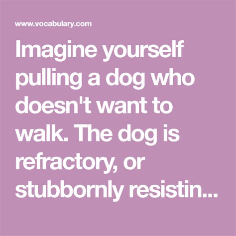 Refractory Definition Meaning And Synonyms