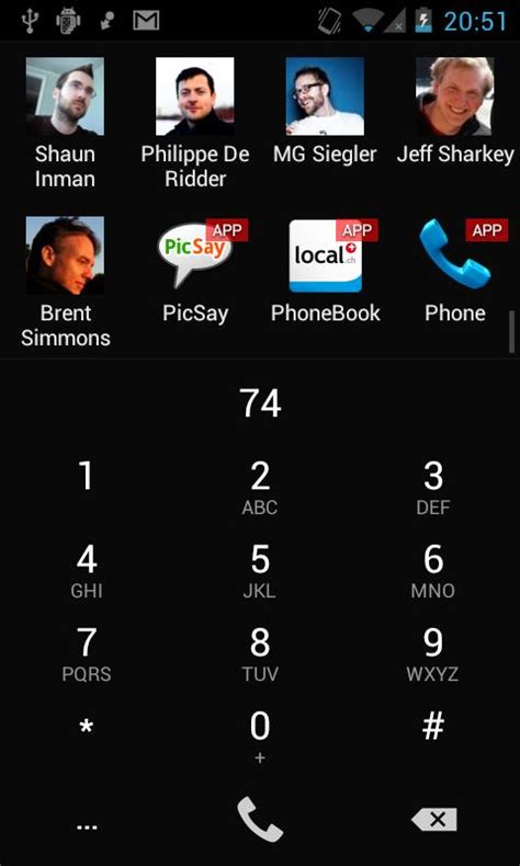 Android Open A Custom Phone Dialer Key Pad Stack Overflow