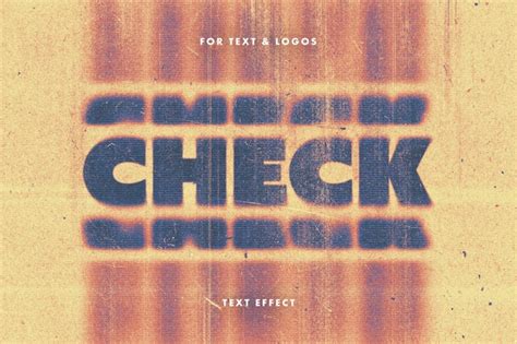 Premium Psd Bad Scanner Text Effect