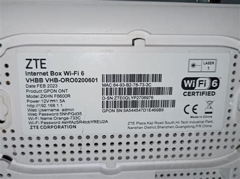 Router Wi Fi 6 Zte Zxhn F6600r Drobeta Turnu Severin • Olxro