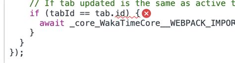 Typeerror When Reading Id From Tab · Issue 204 · Wakatimebrowser