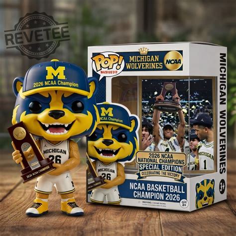 Michigan Wolverines University Of Michigan Wolverines Mascot 2026 Ncaa National Champions Figure