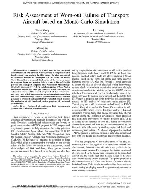 Monte Carlo Simulation Download Grátis Pdf Risk Reliability