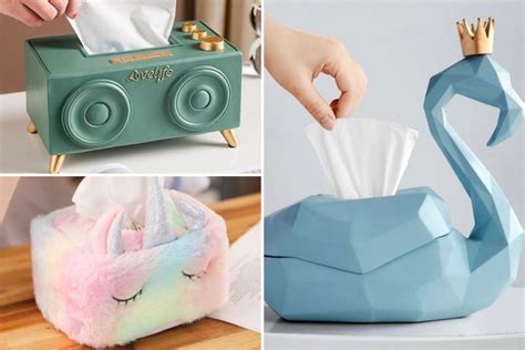 ۳۵ مدل جا دستمال کاغذی فانتزی که دل هر خانمی خانه داری را با خود می برد