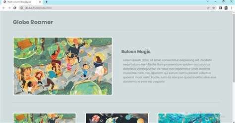GitHub Bthedraft Multi Column Layout This Is A Multi Column Layout Layout With CSS Grid No