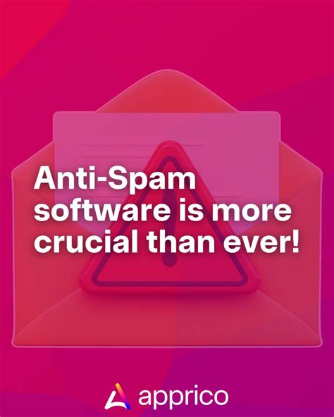Cybersecurity Antispam Emailsecurity Businesssafety Productivityboost… Apprico