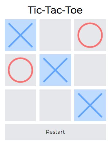 Github Abvalatouski Tic Tac Toe Tic Tac Toe In React And Tailwind