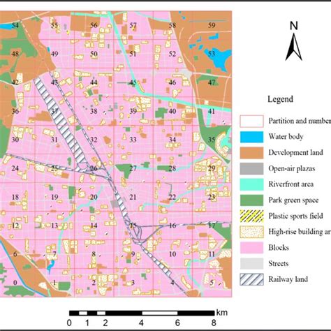 Urban Landscape Pattern And Partition Units Download Scientific Diagram