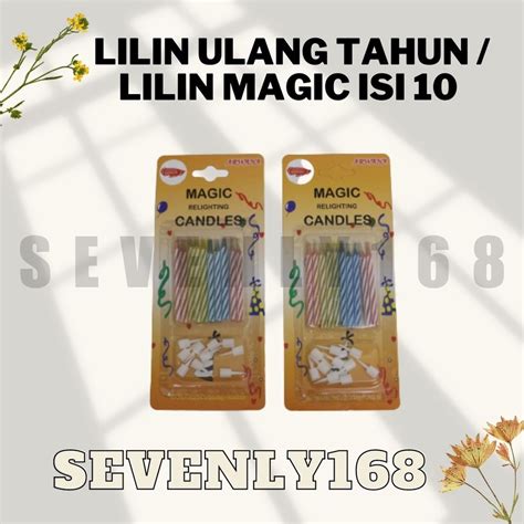 Jual Lilin Ulang Tahun Lilin Magic Shopee Indonesia