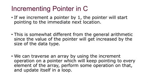 FYBSC CS UNIT 1 Pointers In C Pptx