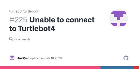 unable to connect to turtlebot4 · issue 225 · turtlebot turtlebot4