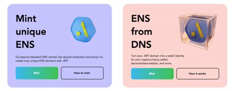 art introduces easier way to connects its domains to ens domain name