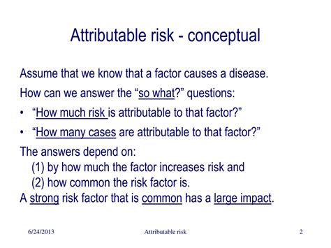 Ppt Module Appendix Attributable Risk Powerpoint Presentation Free Download Id9544520