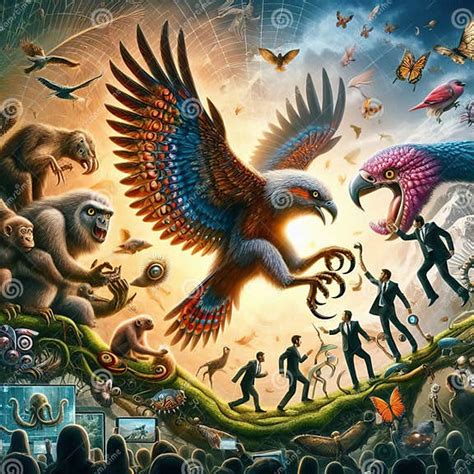 Adaptive Evolution Celebrating The Ability Of Species To Evolve Stock