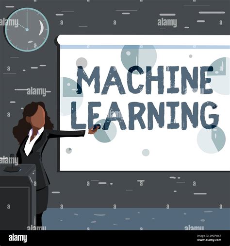 Conceptual Display Machine Learning Conceptual Photo The Concept That A Computer Can Learn New