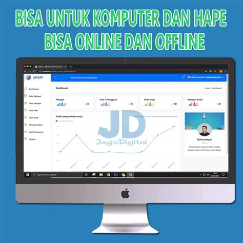 Jual Aplikasi Web Sistem Informasi Arsip Digital Bisa Online Dan Offline Shopee Indonesia
