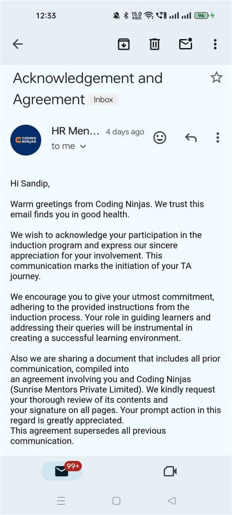 sandip dey on linkedin codingninjas teachingassistant dsa