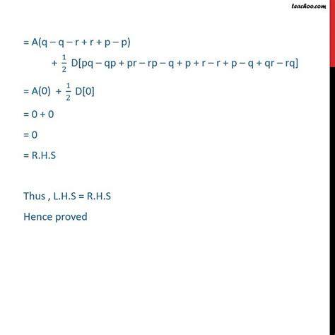 Question 11 Sum Of First P Q R Terms Of AP Are A B C