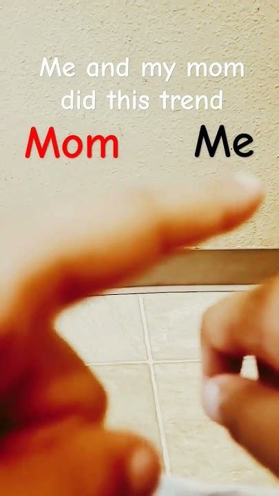 Me And My Mom Did This Trend Youtube