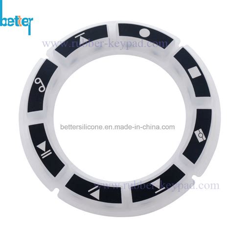 Custom Rubber Silicone Keypadkeyboard Push Button Silicone Rubber