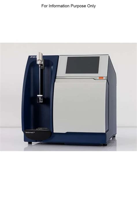 foss bacto scan fc measures milk bacteria analyzer for hospital