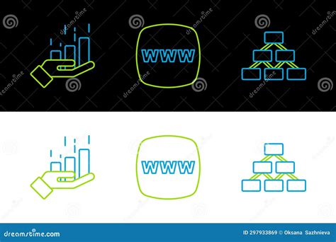 set line hierarchy organogram chart ftp settings folder bottle of
