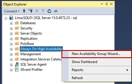 Deploy SQL Server AlwaysOn Availability Groups On Linux Coding Sight