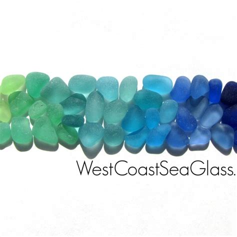 Sea Beach Glass Rarity Poster Color Chart Rare Colors Photography For