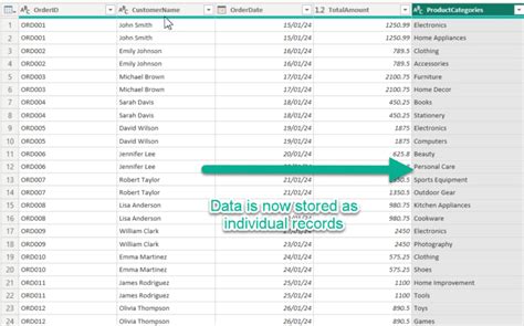 How To Extract Values From List Of Records In Power Bi