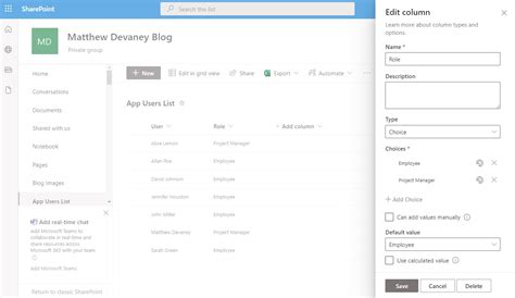 show hide button in power apps based on the current user