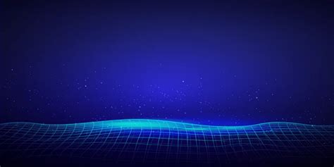 互联网大数据ai科技感蓝色展板背景 花瓣网