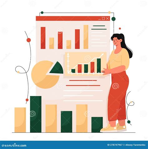 Data Analysis Vector Concept Stock Vector Illustration Of Technology Optimization 278747967