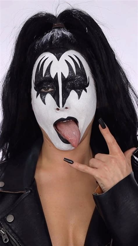 Gene Simmons Makeup Evolution