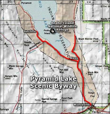 Pyramid Lake Scenic Byway