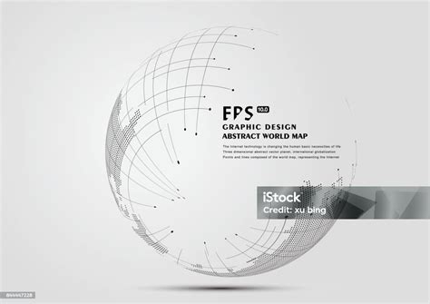 3 차원 추상 행성 세계화 국제화 벡터 배경 가상현실에 대한 스톡 벡터 아트 및 기타 이미지 가상현실 과학 구 Istock