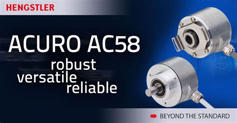 Hengstler On Linkedin Acuro Ac58 Profinet Encoder