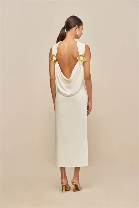 Deirdra Dress Off White Cult Gaia