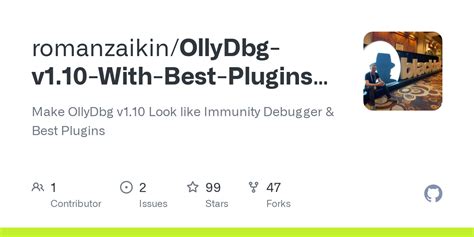 Github Romanzaikinollydbg V110 With Best Plugins And Immunity