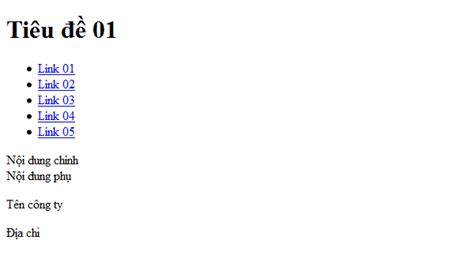 Giới Thiệu Về Html Hướng Dẫn Học Học Web Chuẩn